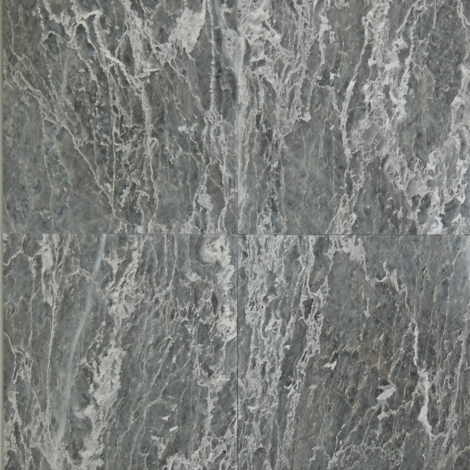 12x12 Atlantic Grey Marble | Stone